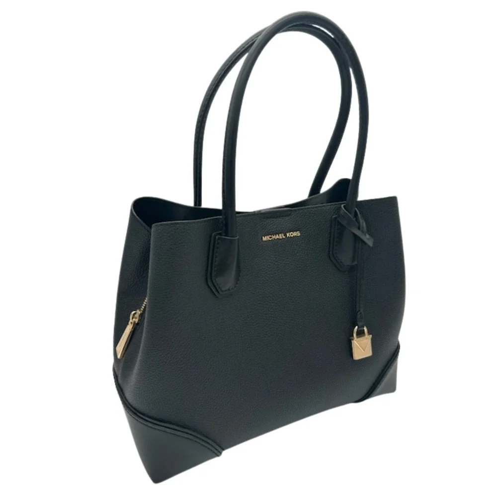 Michael Kors | Bags | Michael Kors Mercer Tote Bag Purse Womens Black ...